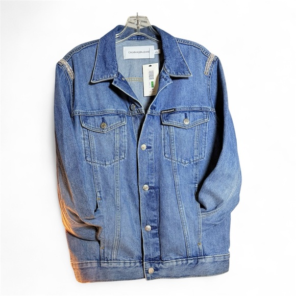 Calvin Klein | Jackets & Coats | Calvin Klein Mens Indigo Denim Jacket ...